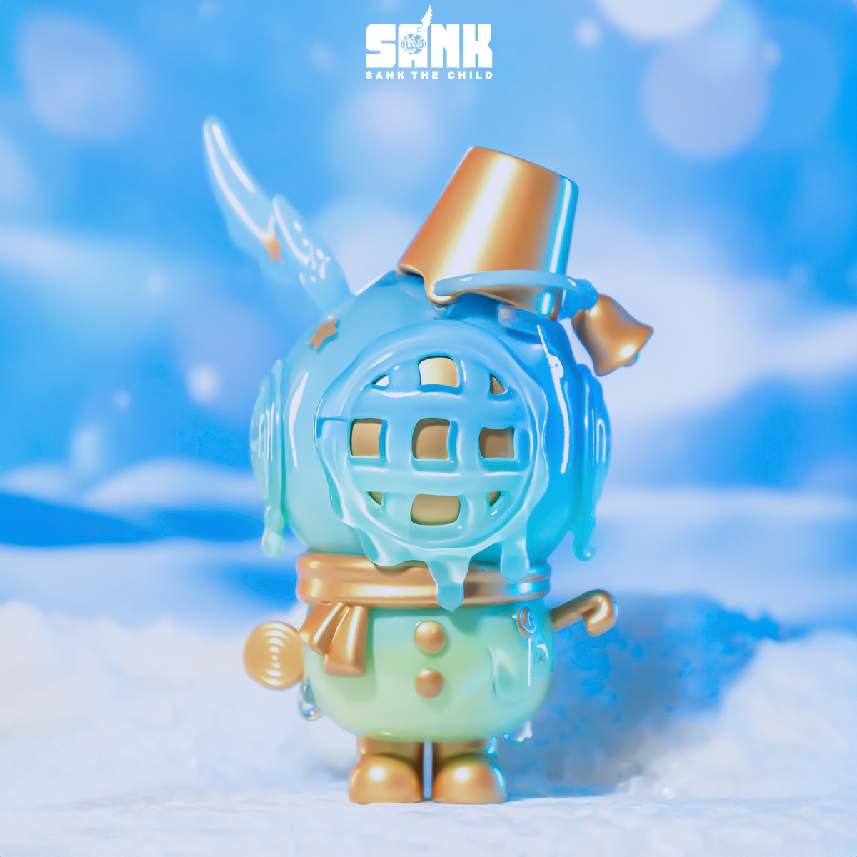 [PRE-ORDER] Sank Toys Sank Snowman Blue Collectible Figurine – Moko Select