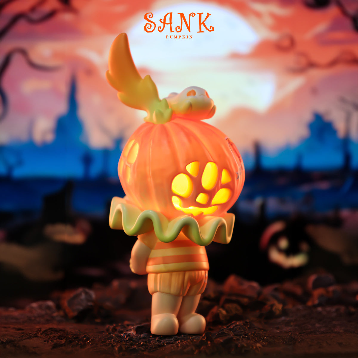 Sank Pumpkin Dawn Yellow Collectible Figurine – Moko Select