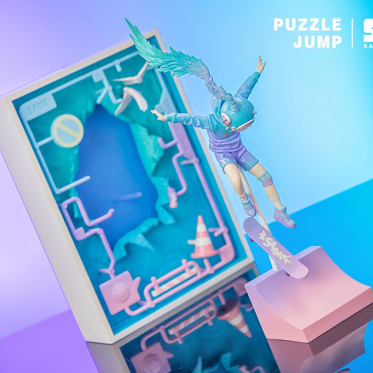 Sank Toys Sank Puzzle Jump Collectible Figurine – Moko Select